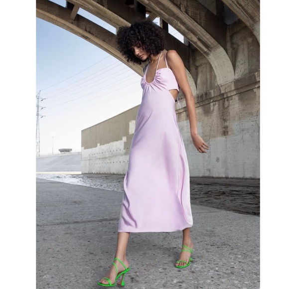 A.L.C. | Dresses | Nwt Alc 495 Sienna Strappy Satin Slip Dress New ...